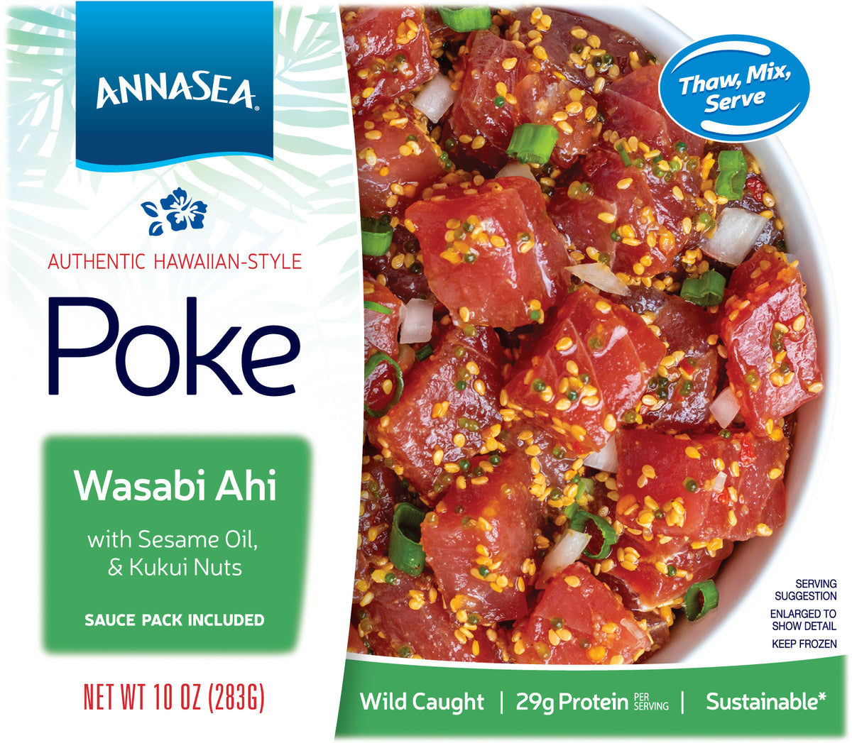 Frozen Wasabi Ahi Poke Kit – Annasea