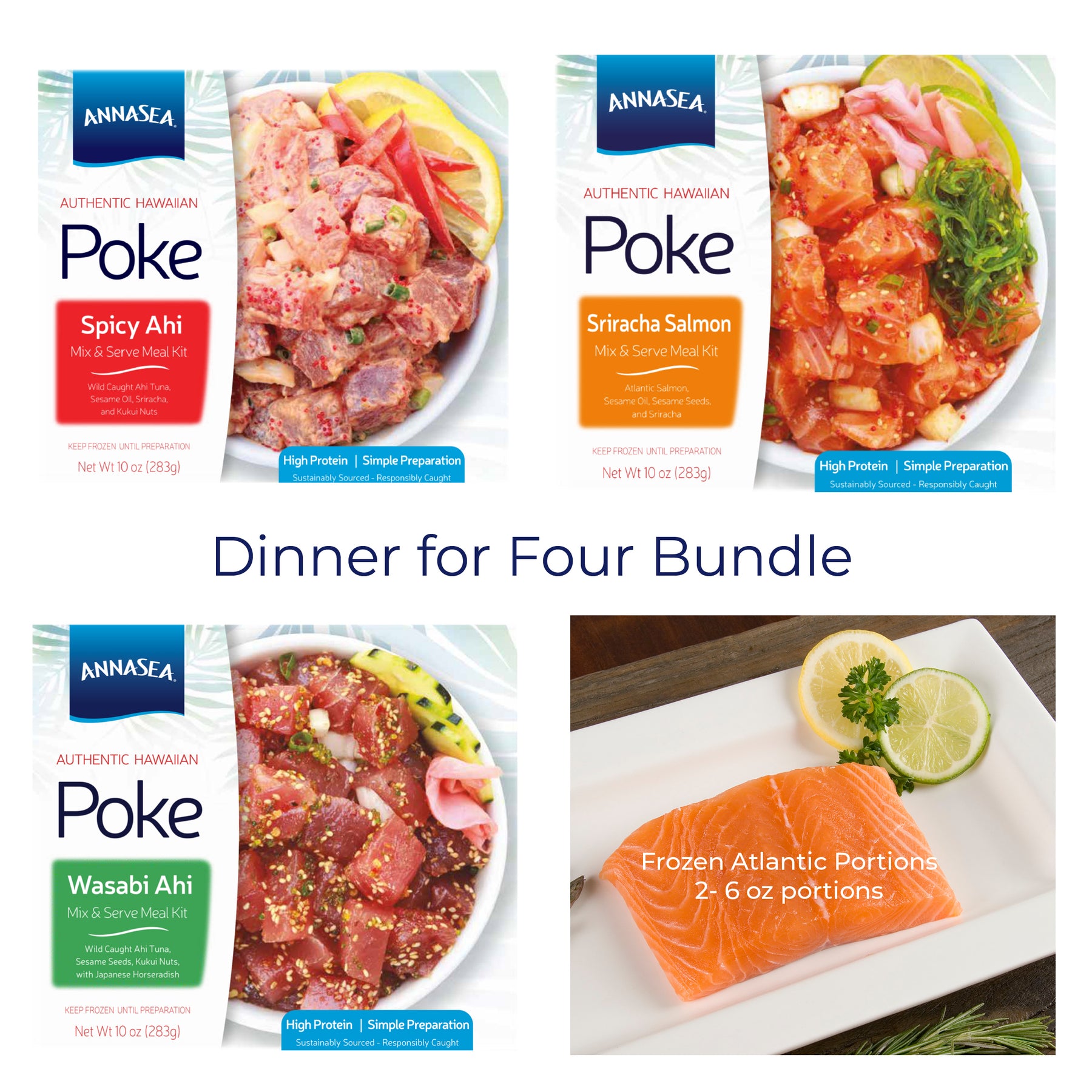 Frozen Poke Kit Bundles - 4 packs – Annasea
