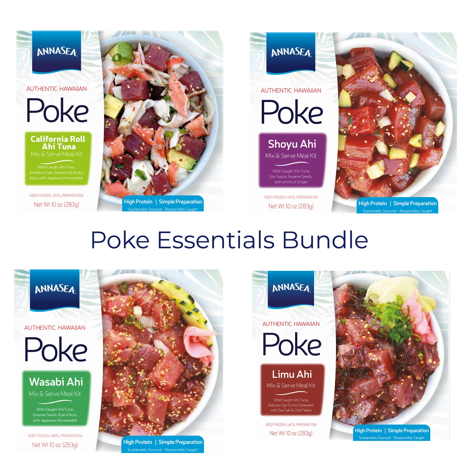 Frozen Poke Kit Bundles - 4 packs – Annasea