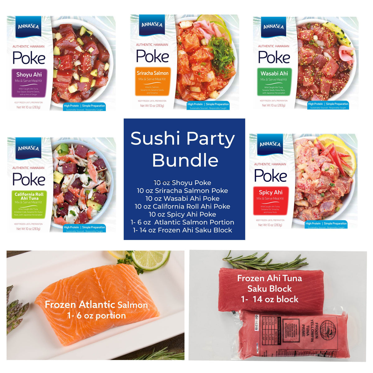 Frozen Poke Kit Bundles - 4 packs – Annasea